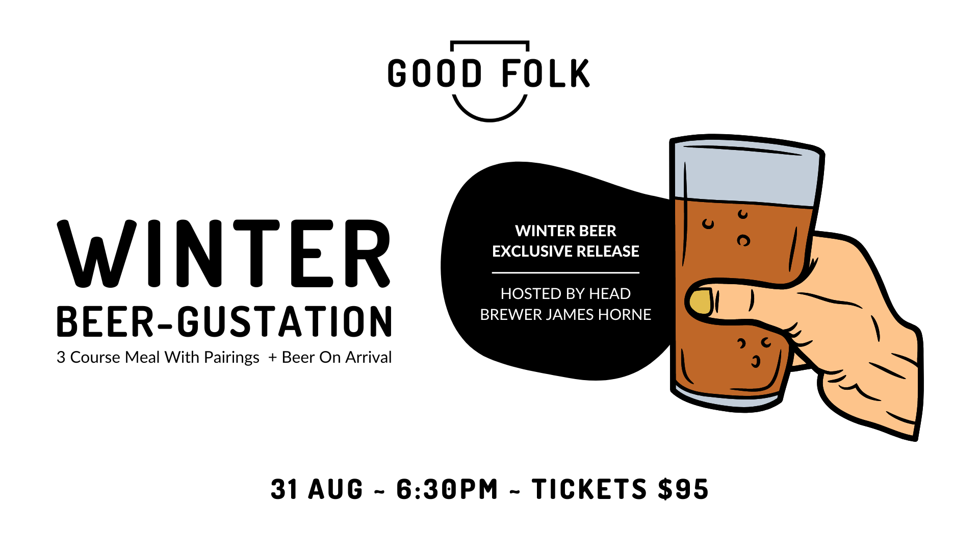 Good Folk Winter Beer-Gustation | Good Folk Brewing Co