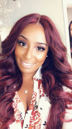 Red Head 28’ Long Bouncy & Flowy Lace Front Wig | Marshae Tress