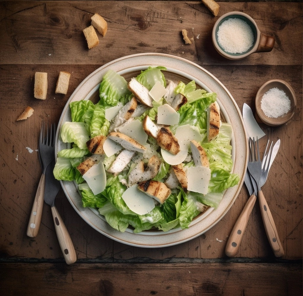 Chicken Caesar Salad (no croutons)