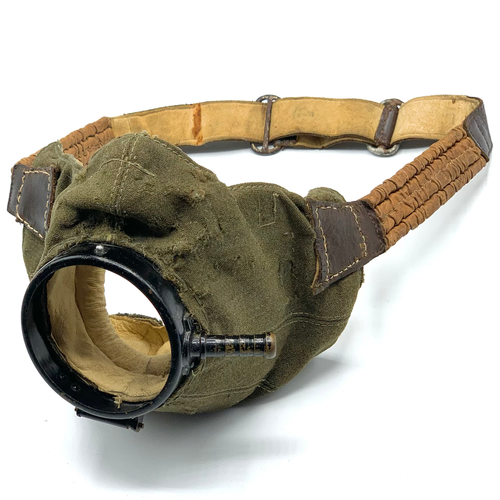 RAF ‘BATTLE OF BRITAIN’ TYPE D OXYGEN MASK w/ MARK II GOGGLE STRAP ...