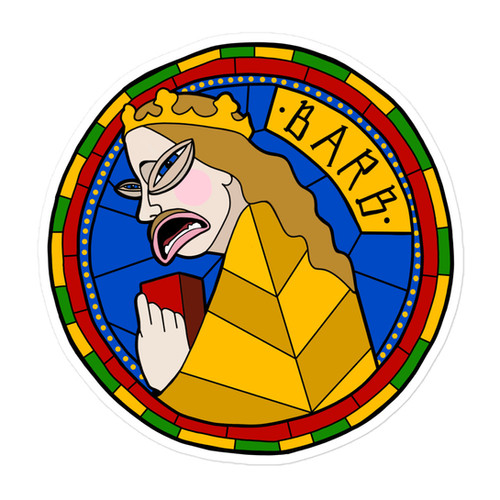 Barb sticker | Greedy Peasant