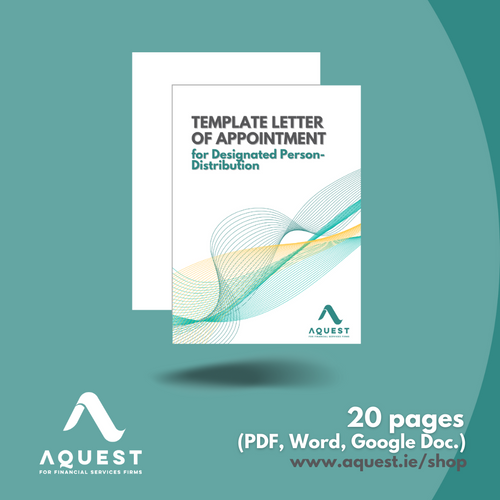 Template Letter of Appointment for Designated Person - Distribution ...