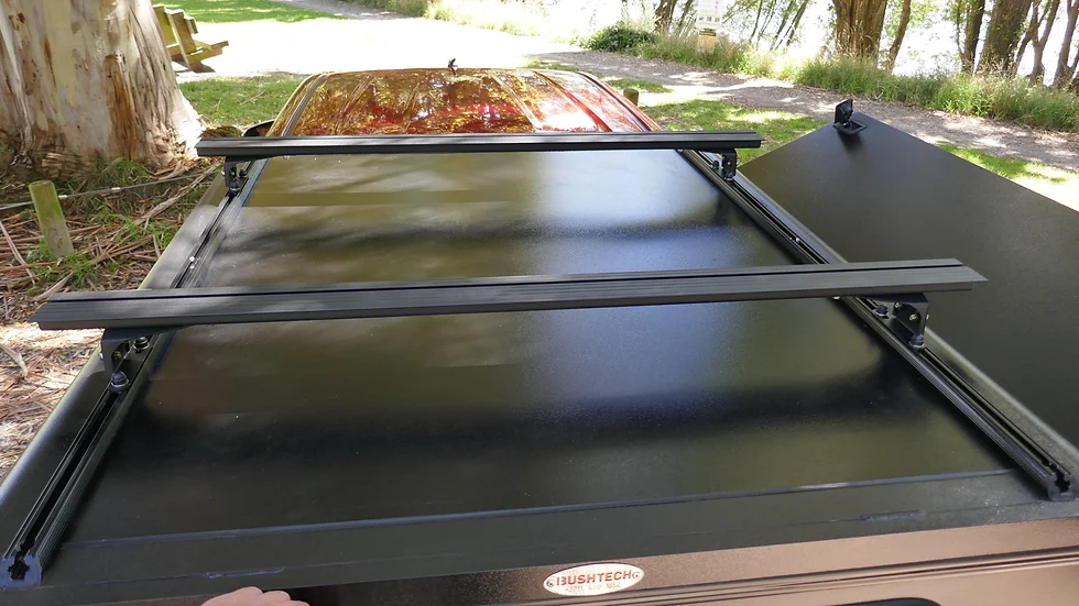 EEZI-AWN K9 Load Bars for Bushtech Canopy, 1250mm or 1400mm | 4x4 Equipment