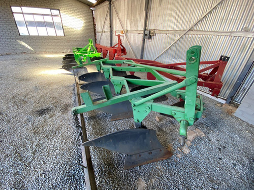 4 Furrow Frame Plough with Rake (S4624) | We Buy Tractors Main