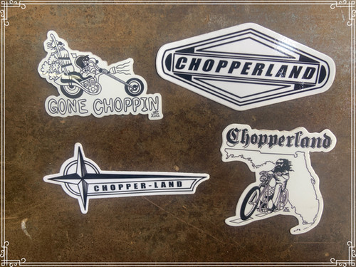 Chopperland sticker pack | Chopperland Fl