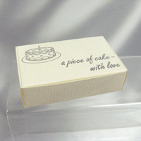 Wedding Cake slice Boxes | Swift Hart Boxes Ltd