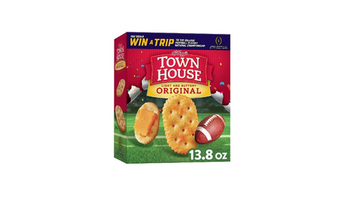 Town House Original Oven Baked Crackers, 13.8 oz | GVO