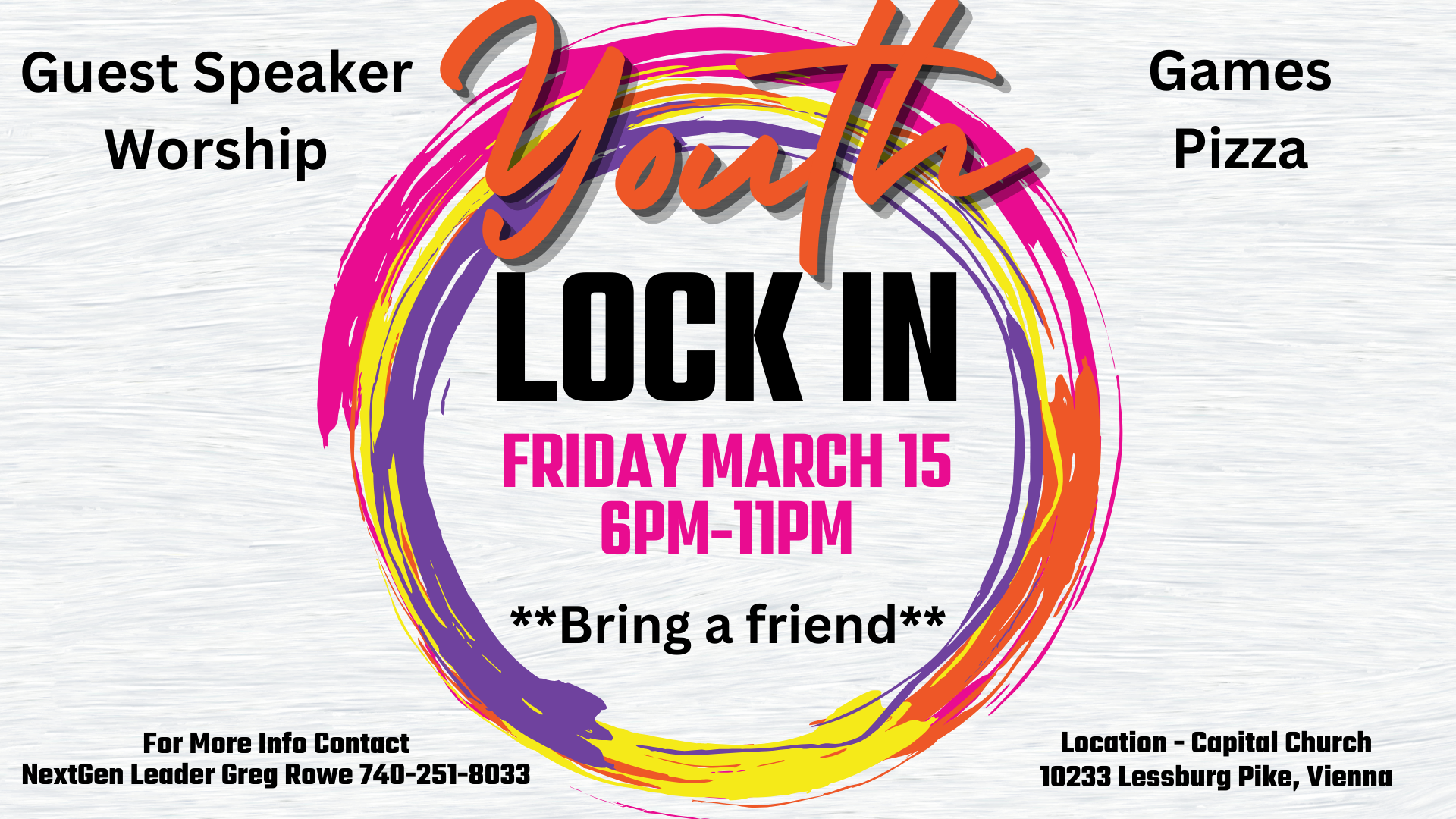 Youth Lock In | Capital Church