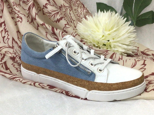 Django and Juliette - Torry (White/Blue) | Lifestyle Footwear