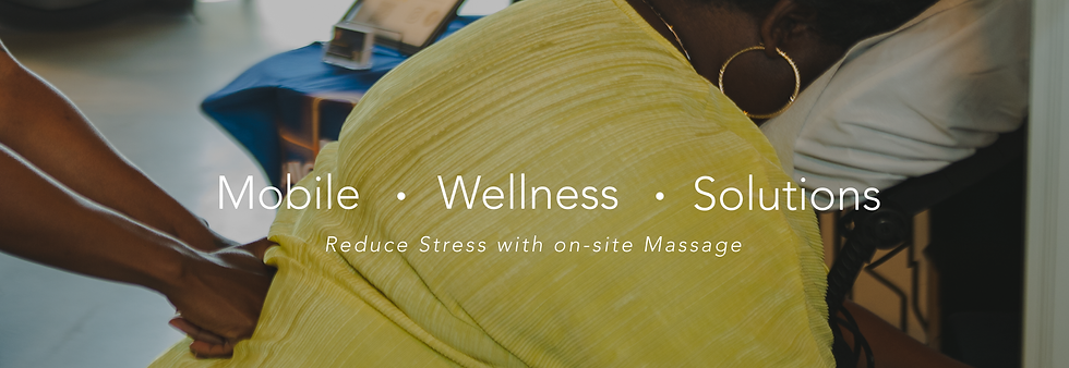 Chair Massage Atlanta | Atomic Bodywork Mobile Wellness Solutions