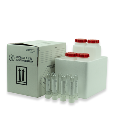 Medium Insulated Medical Kit 8 Test Tubes
