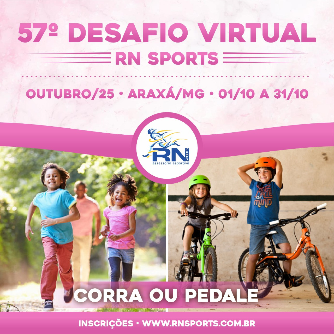 57º Desafio Virtual - Outubro 2025 | RN Ingressos