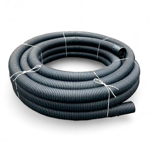 Perforated Land Drain Pipe // 60mm x 50m | Timber Land SW