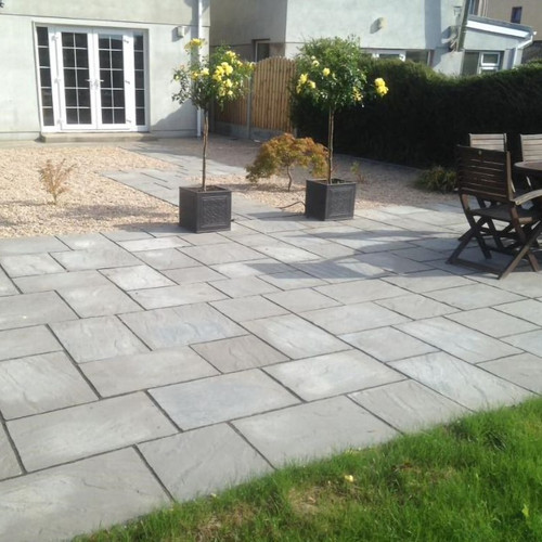 Umbra Project Pack // Grey Sandstone Paving | Timber Land SW