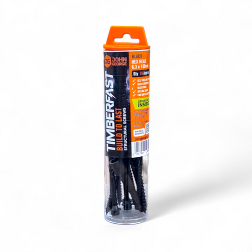 HEX Head Screw 6.3mm x 100mm // 10pcs | Timber Land SW
