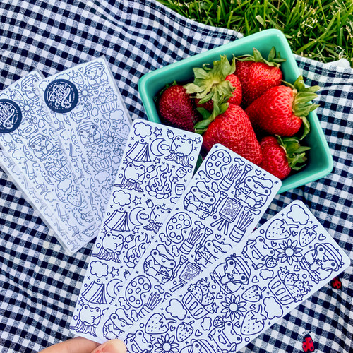 COLOR YOUR OWN • BOOKMARKS! (3 PACK) | Art By MichelleMarie