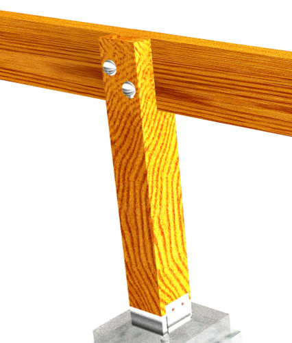 2x170mm M12 Marine A4 SS Beam to post fixing Bolt | HDL DesignADeck