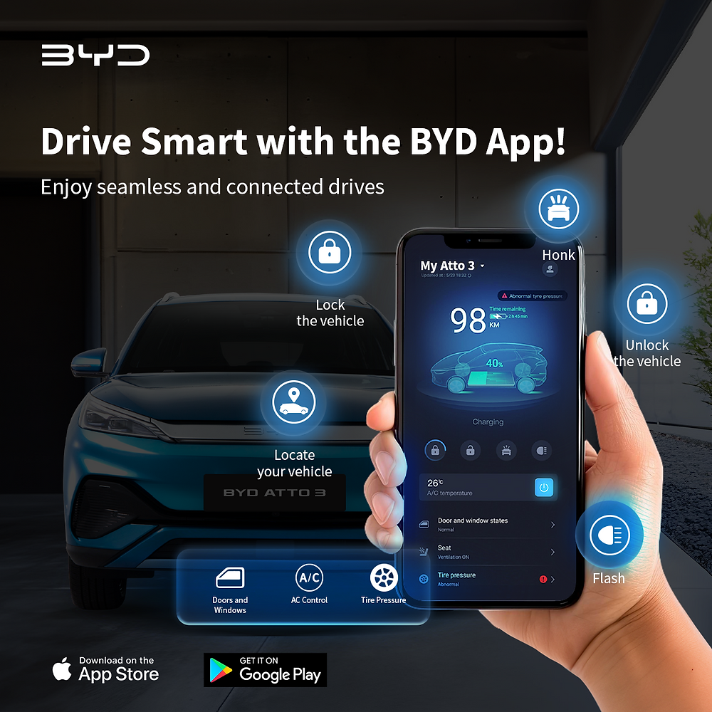 BYD App: A Digital Companion for EV Owners