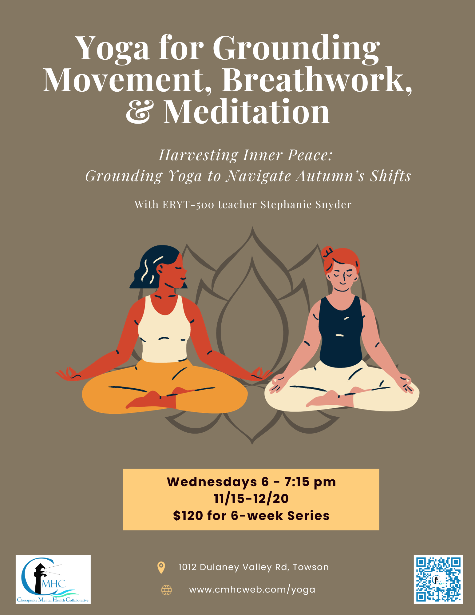 Yoga for Grounding Movement, Breathwork, & Meditation | CMHC