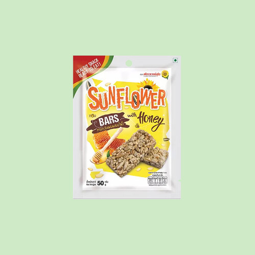 Sunflower Bars with Honey (50g) - Flower Food | Mc Food