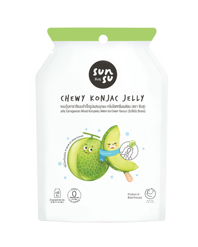SUNSU Chewy Konjac Jelly 96g, Ice Cream Melon | Mc Food