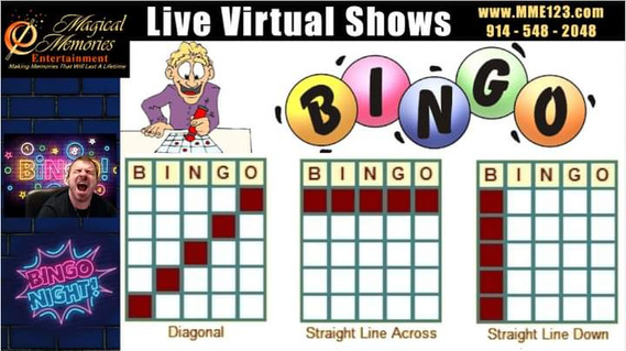 Virtual Bingo | Music Bingo | Movie Scene Bingo | VIrtual Holiday Bingo ...