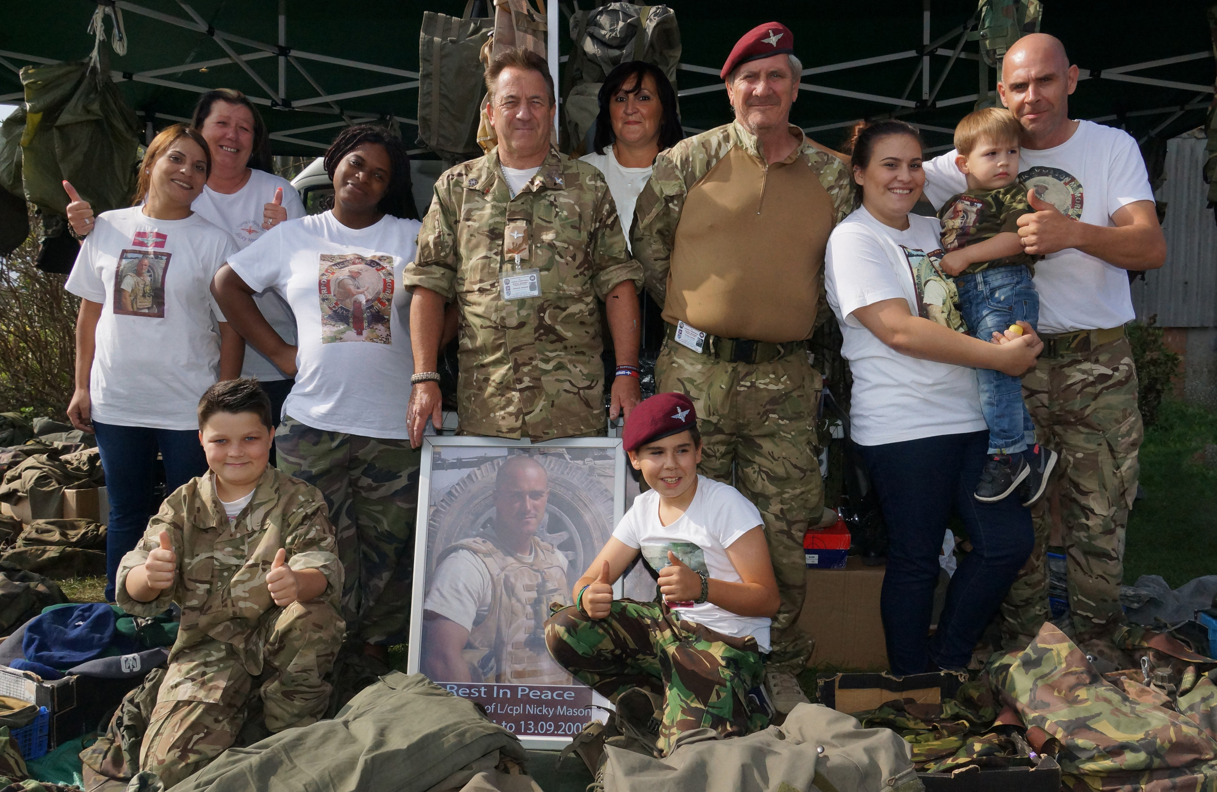 About | LCpl Nicky Mason Memorial Fund