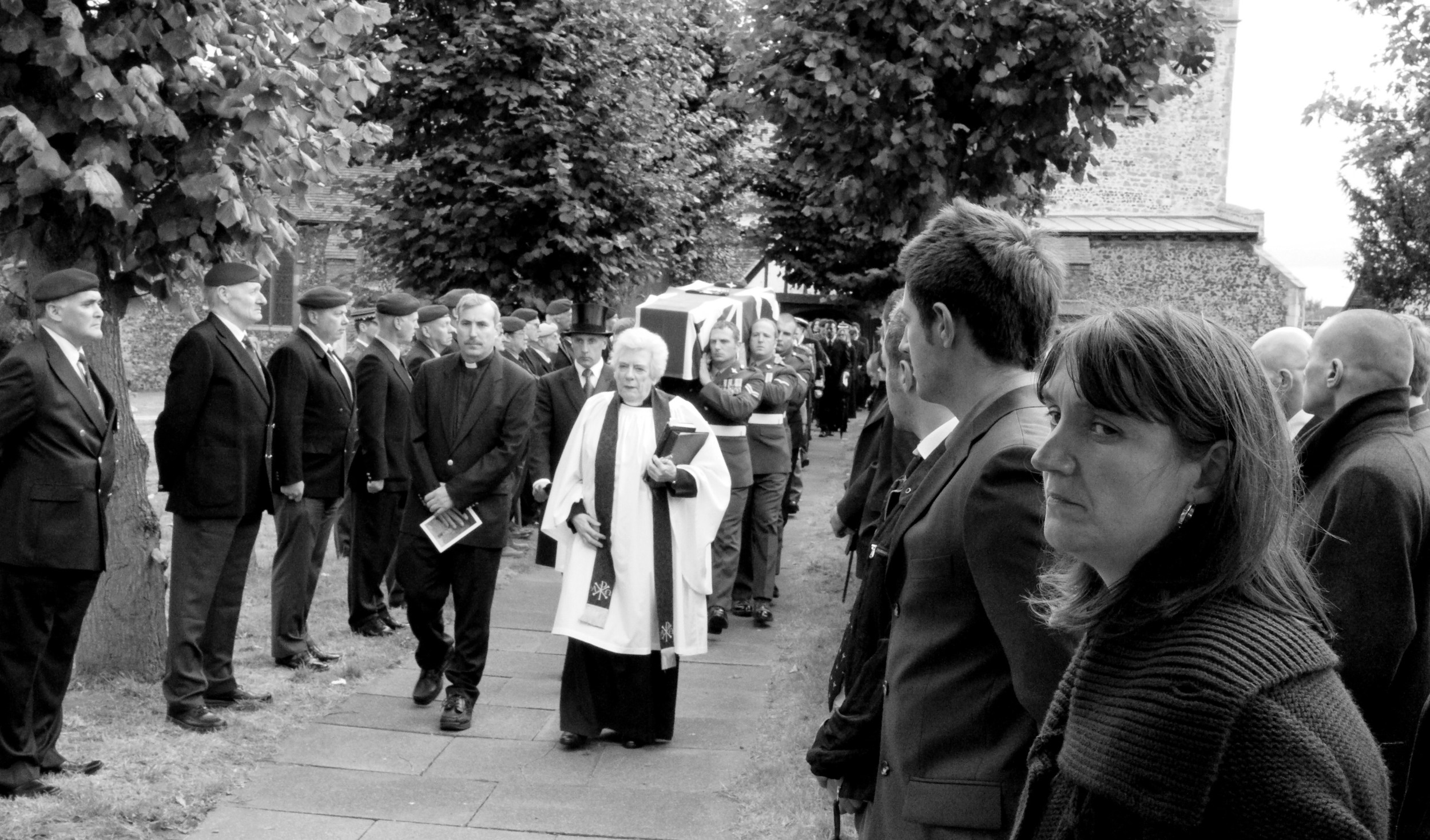 Nicky's Funeral Service | LCpl Nicky Mason Memorial Fund