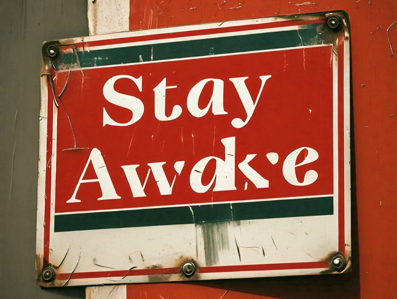 My Stay-Awake Toolkit