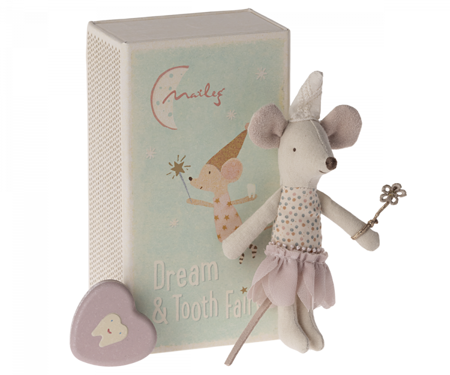 Tooth fairy mouse, Little sister in matchbox | WeeScones