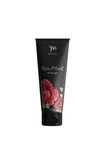 Rose Musk shower gel | Barons Line