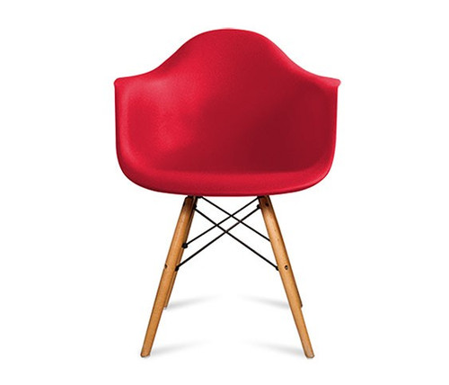 Silla Réplica Eames Armchair Rojo | newood