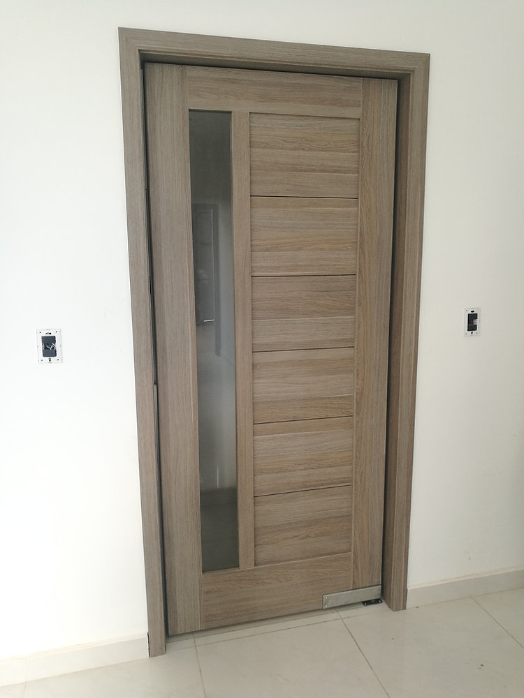 Puertas de melamina en Cendra Escandinavo
