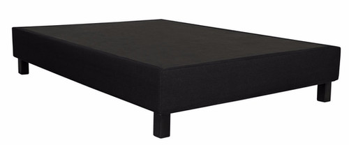 Base de cama neutral en color negro | newood