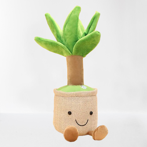 Soft Potted Palm Tree Plushie | Cozy Kornerz