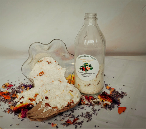 Pear-Berry bath salts | Garden Gate Lavender