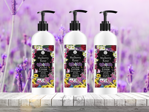 Mulberry Rose Silky Satin Shampoo | Cupcake Candle Company