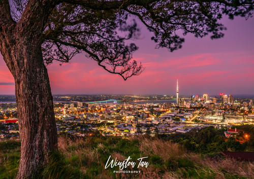 Mt Eden Sunset 2 | Winston Tan Photography