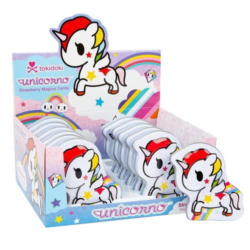 Tokidoki Unicorno Strawberry Magical Candy Collectible Tin 1.2oz ...
