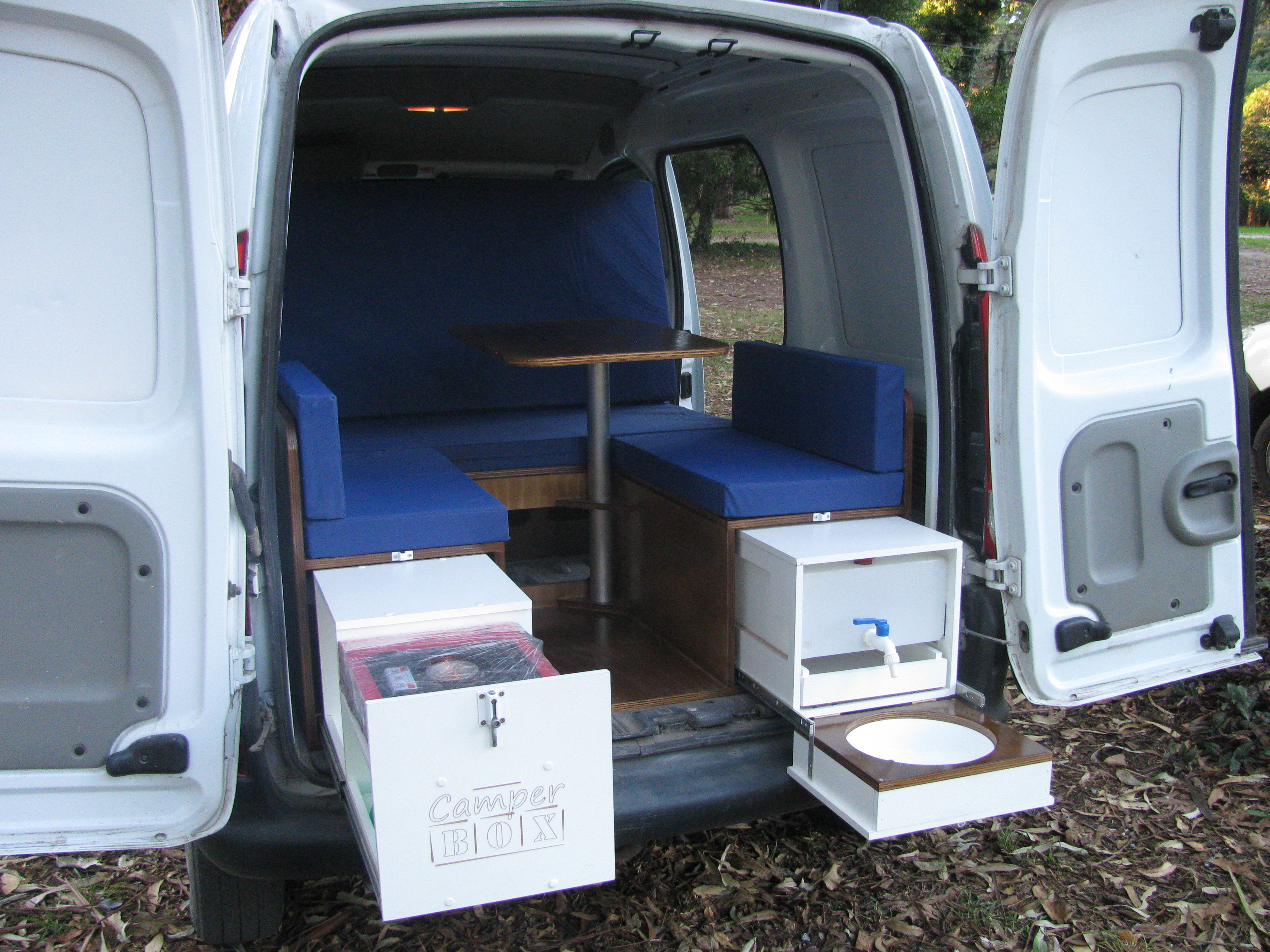 Camper Box - Motorhome en una caja - Casa rodante para Partner yKangoo