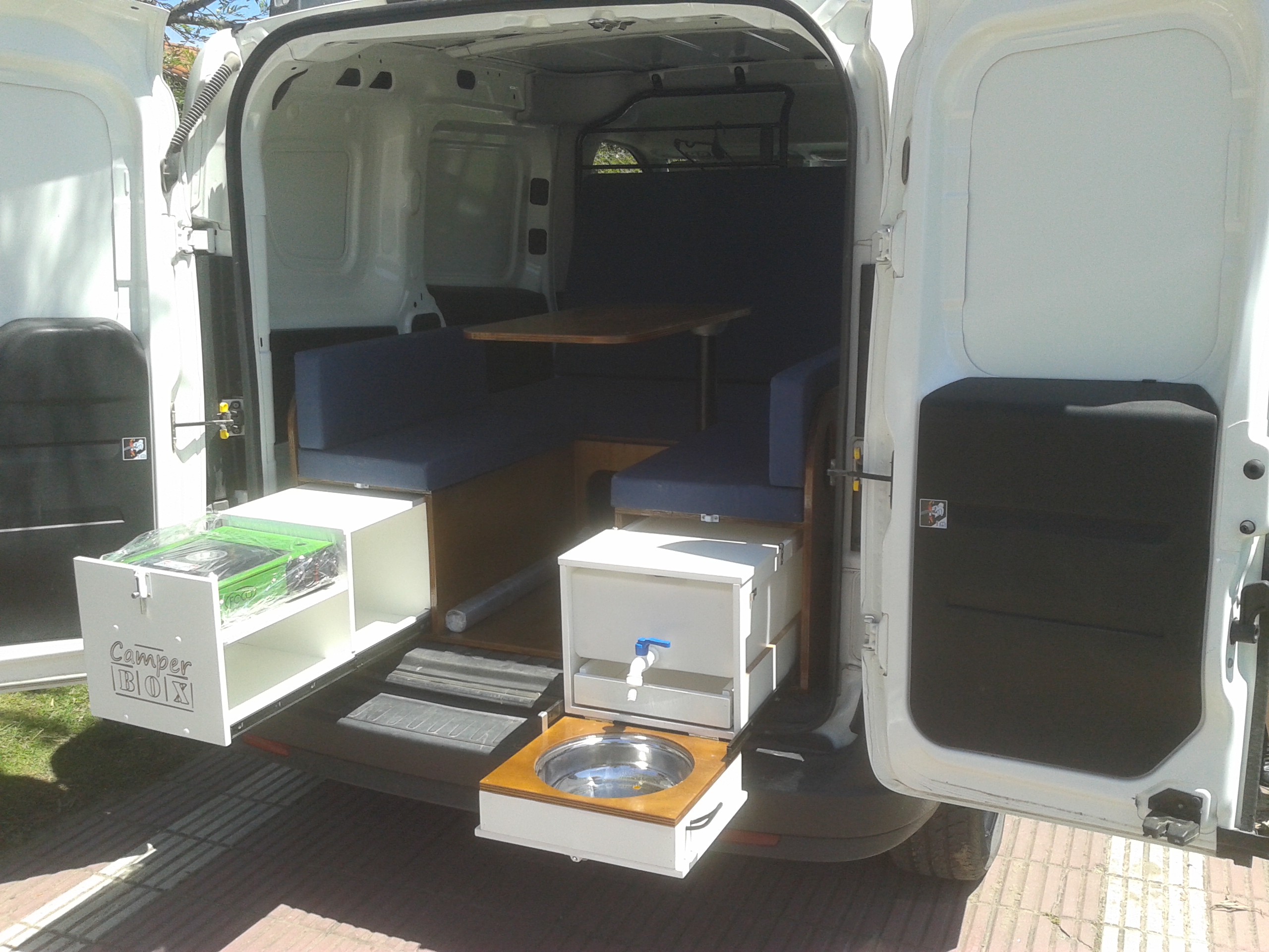 Camper Box - Motorhome en una caja - Casa rodante para Partner yKangoo