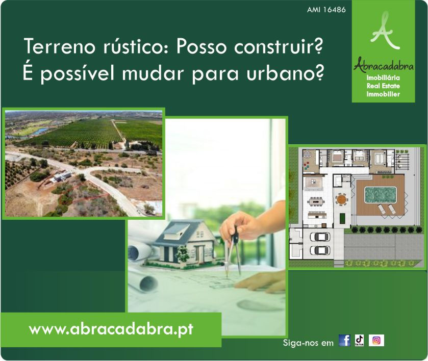 Terreno rústico: Posso construir? É possível mudar para urbano?