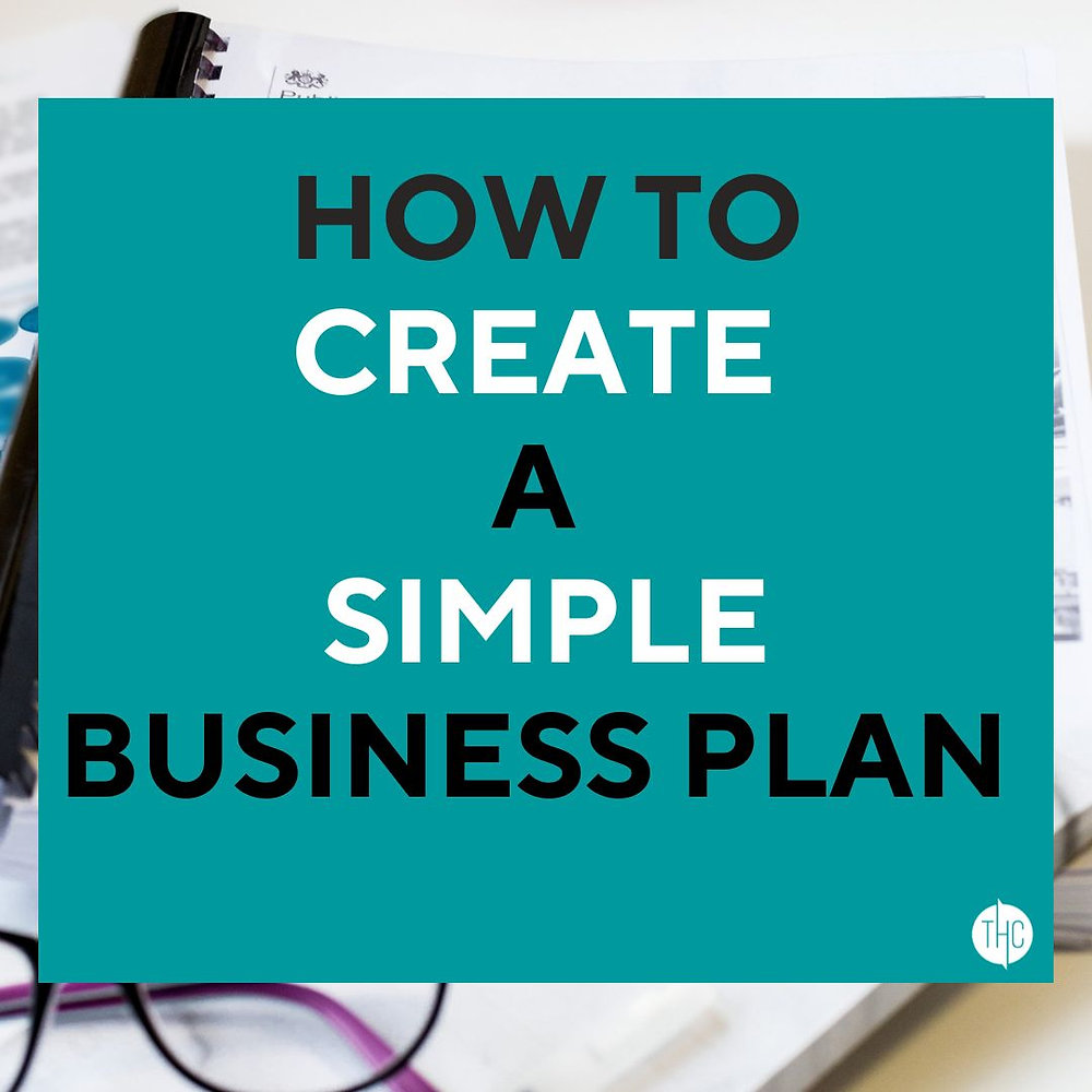 How to Create a Simple Business Plan