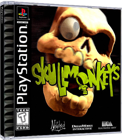 Skullmonkeys PS1 Prensado | Retro Games Best