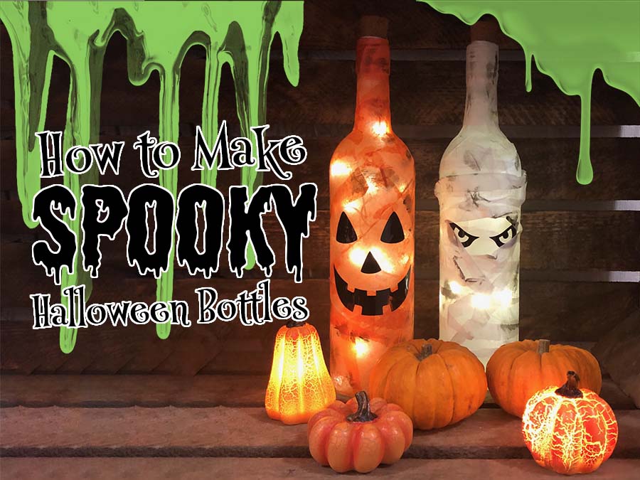 How to Make Spooky Halloween Bottles! | Blog | Sen5es Bottle and Jars
