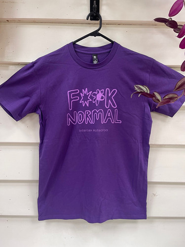 F**k Normal - Purple | Intersex Aotearoa