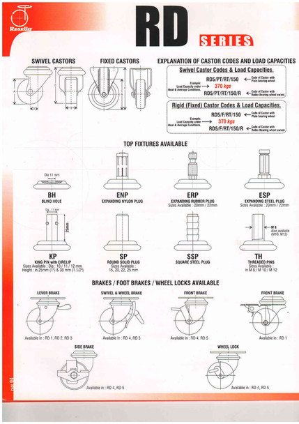 Rexello Castors | Everest Agencies