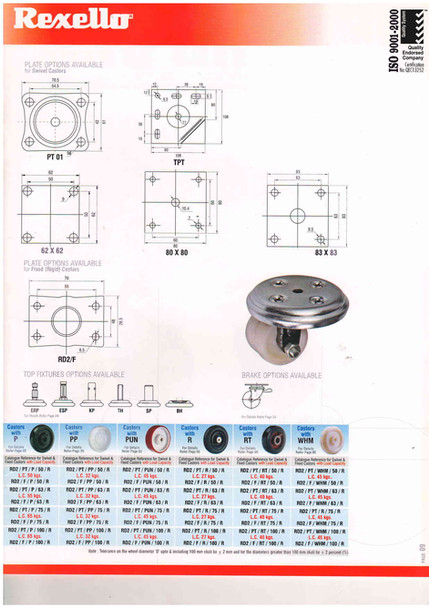Rexello Castors | Everest Agencies