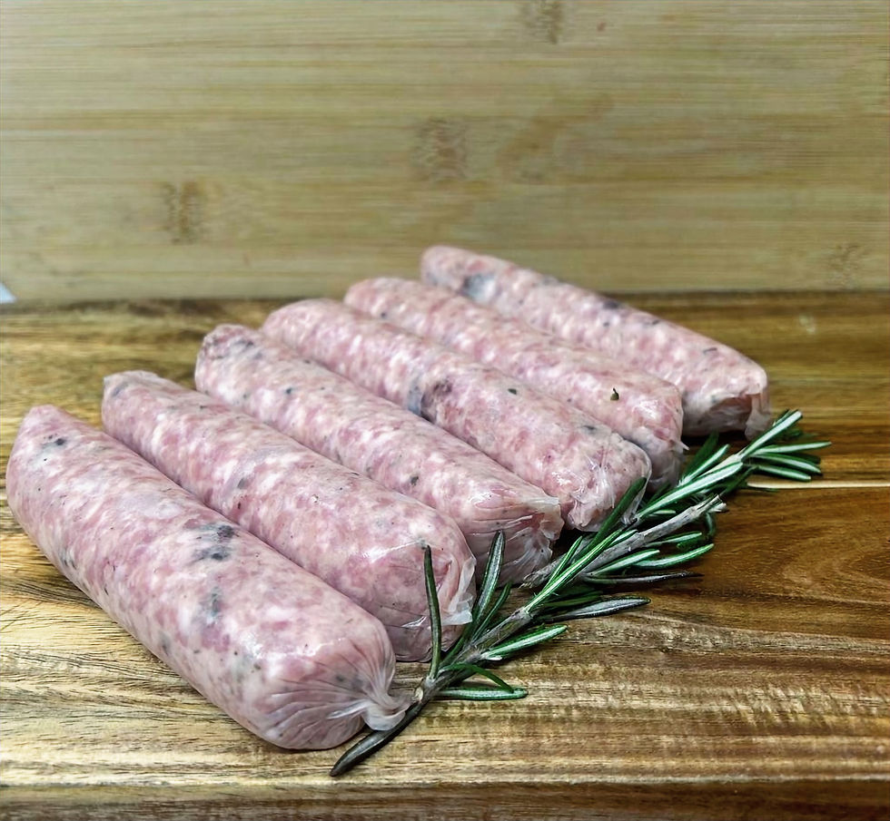 Pork & Black Pudding sausage | Coates Butchers