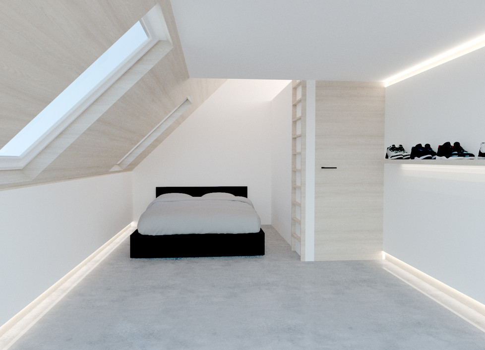 Studio NB | Verbouwing zolderverdieping met fitnessruimte
